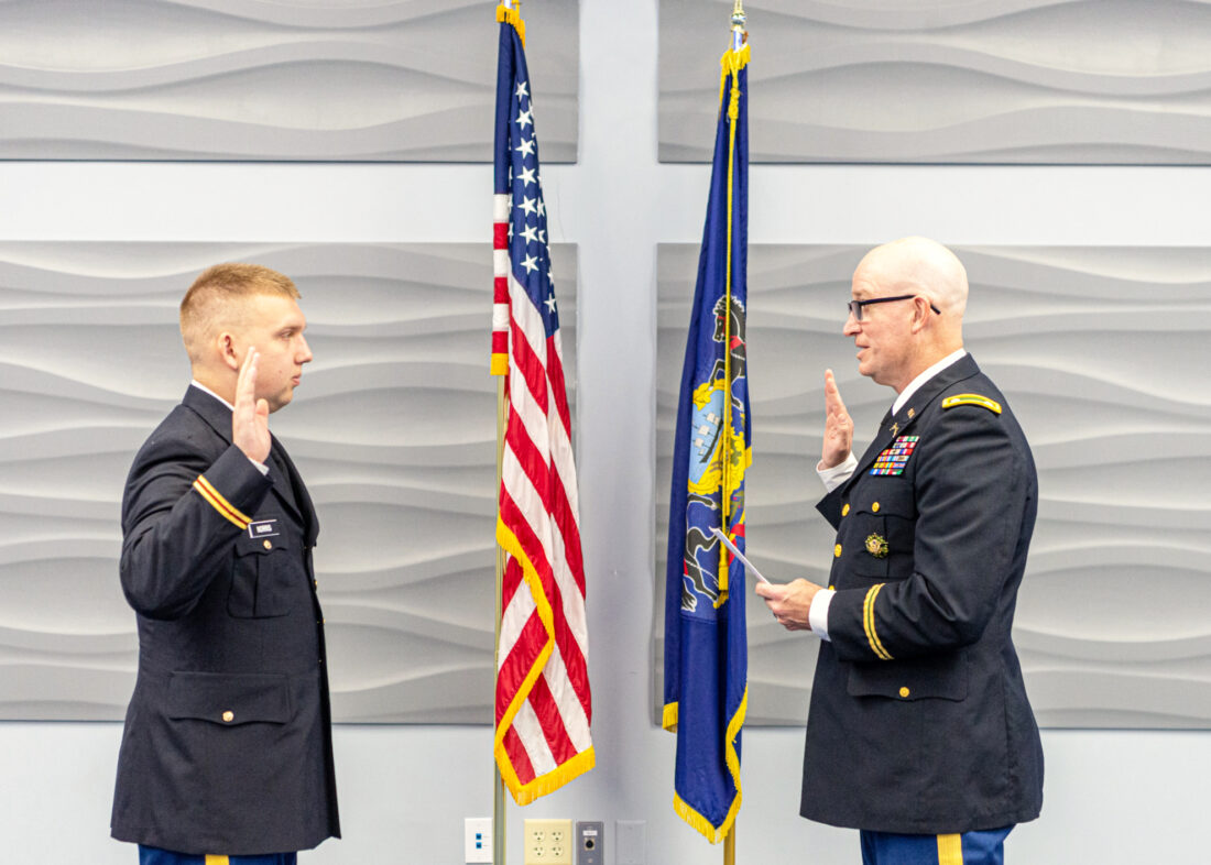 Penn College Army ROTC cadet receives commission | News, Sports, Jobs ...